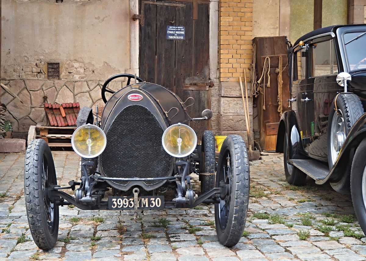 'Historic Bugatti' Poster by insideportugal | Displate