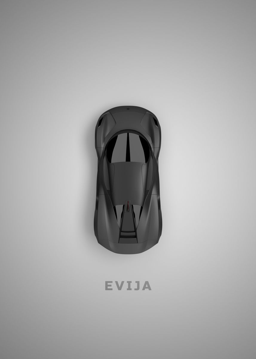 '2021 Evija' Poster, picture, metal print, paint by 21 MXM | Displate