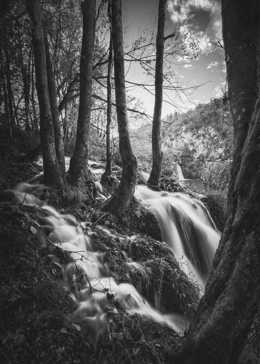 'Rogue Stream' Poster, picture, metal print, paint by Fred Gramoso ...