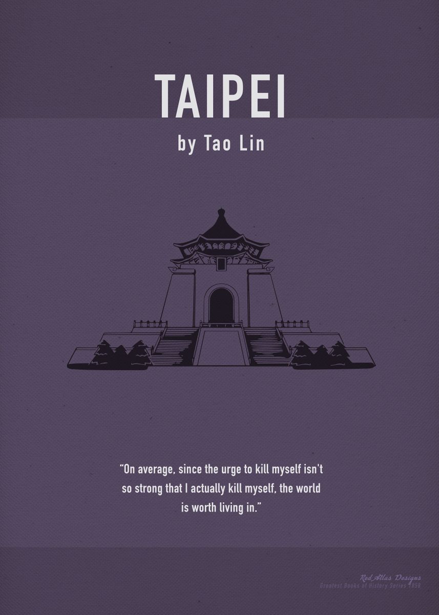'Taipei by Tao Lin' Poster by Design Turnpike | Displate