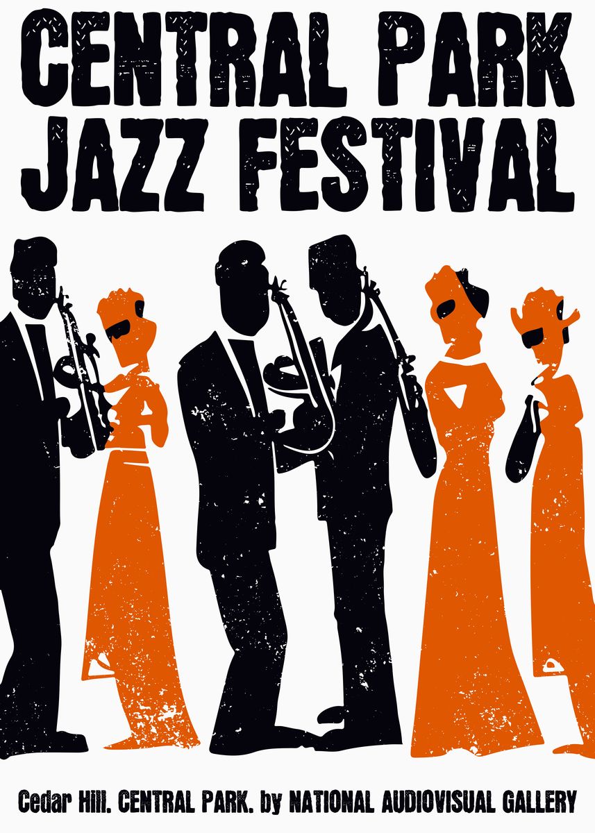 'NYC Central Park Poster' Poster, picture, metal print, paint by BluePinkPanther | Displate