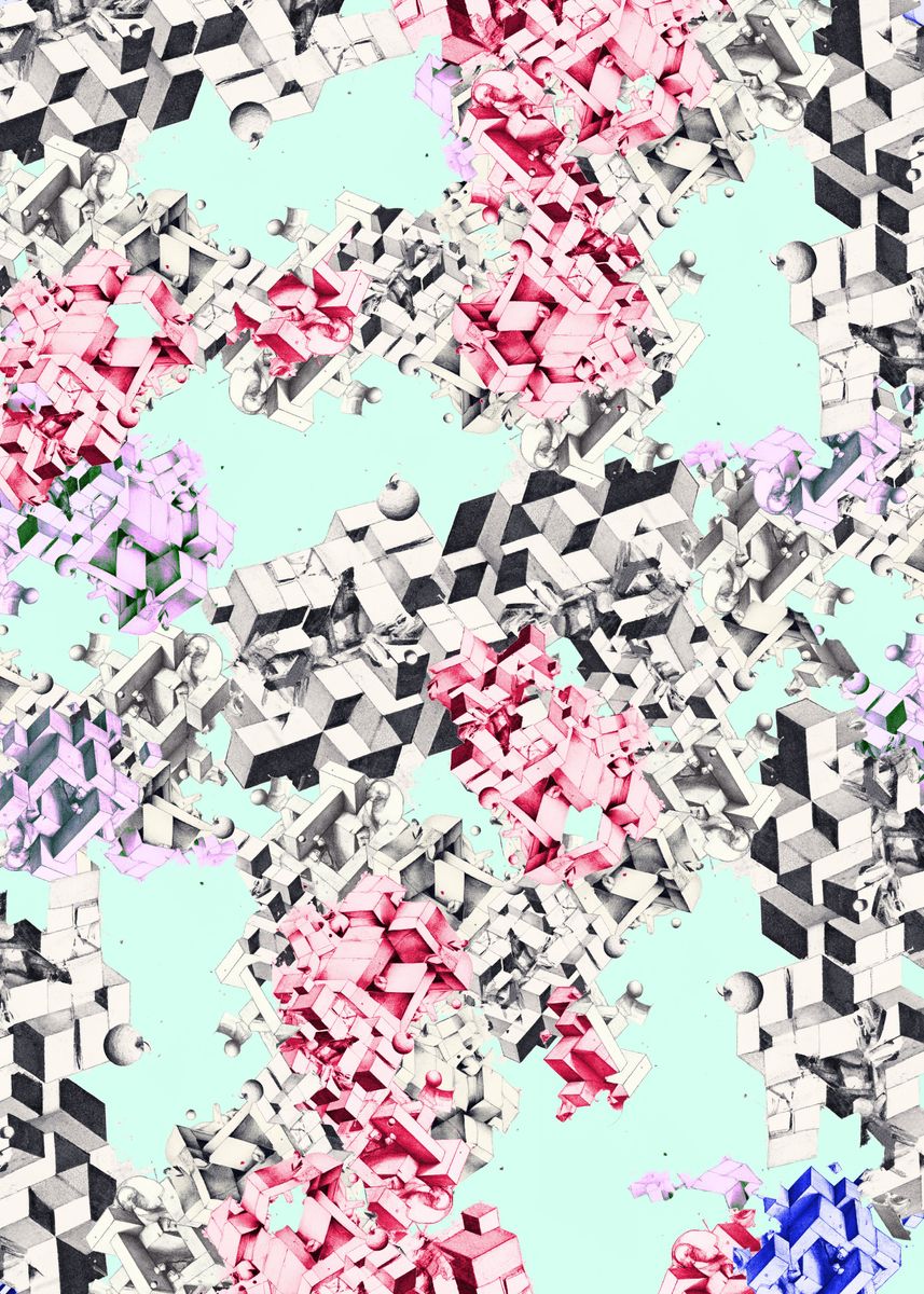 'Creating Space Within' Poster by Jash Jhaveri | Displate