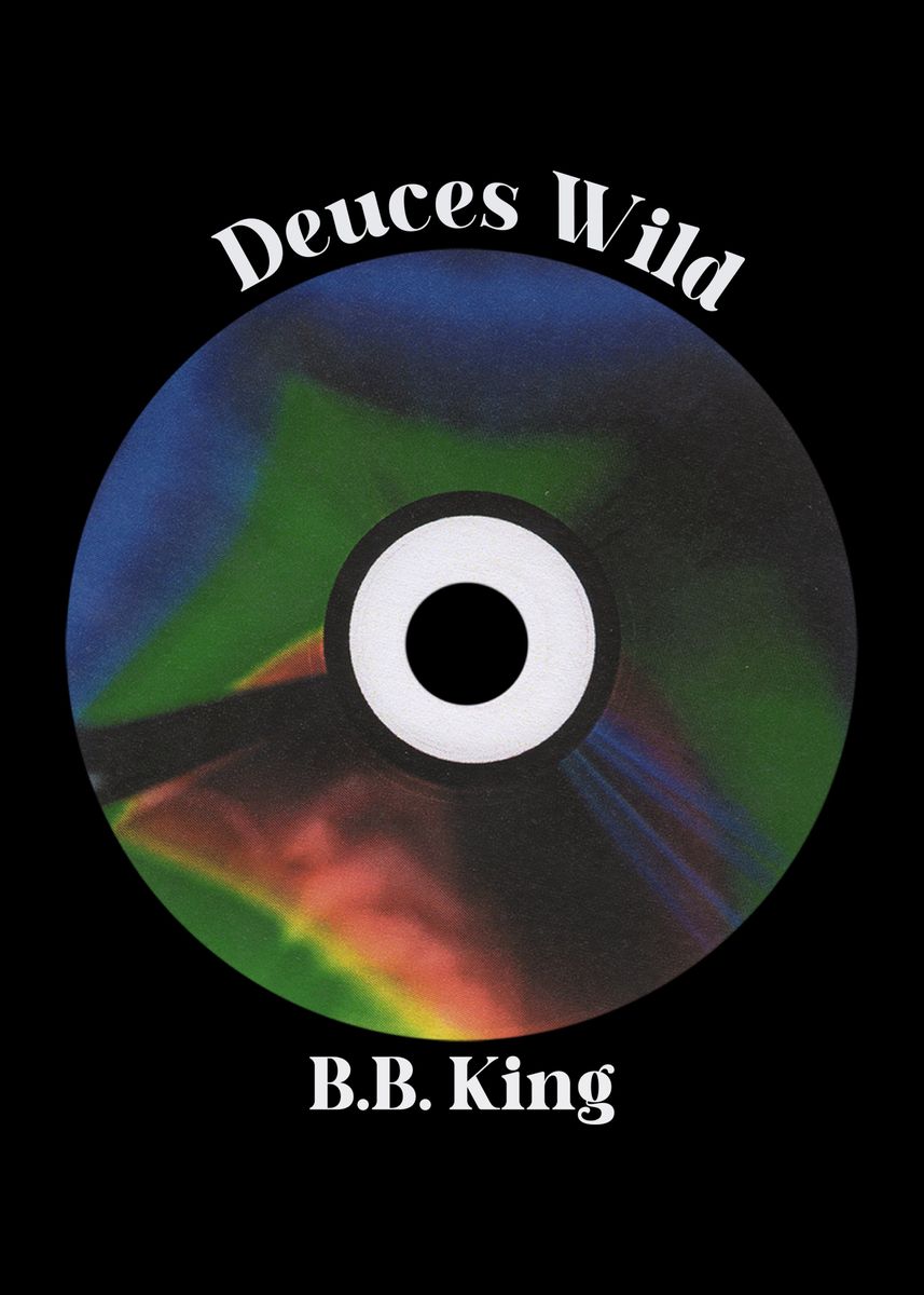 'deuces wild' Poster, picture, metal print, paint by seruni shop | Displate