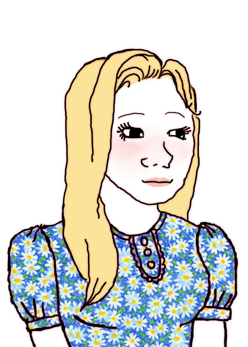 'Trad girl or trad wife' Poster, picture, metal print, paint by wuvywuv ...