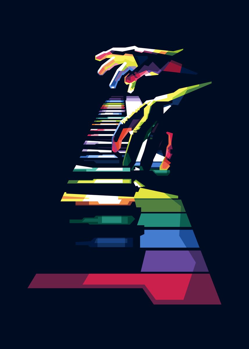 'Music is medicine' Poster, picture, metal print, paint by Ant ...