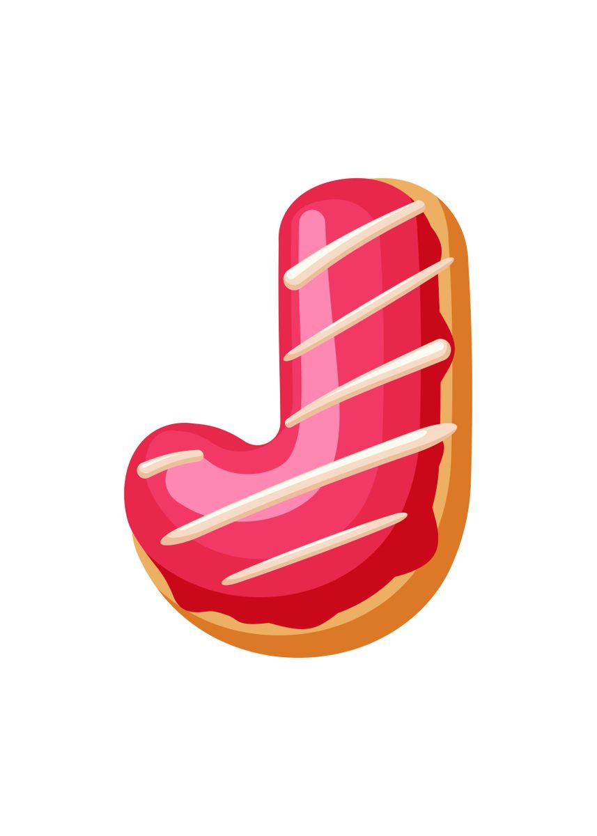 'Alphabet J' Poster by Sky Creative | Displate