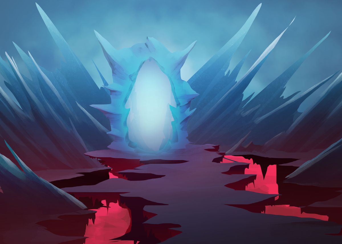 'Portal Dimension' Poster by Enzo Lazio | Displate