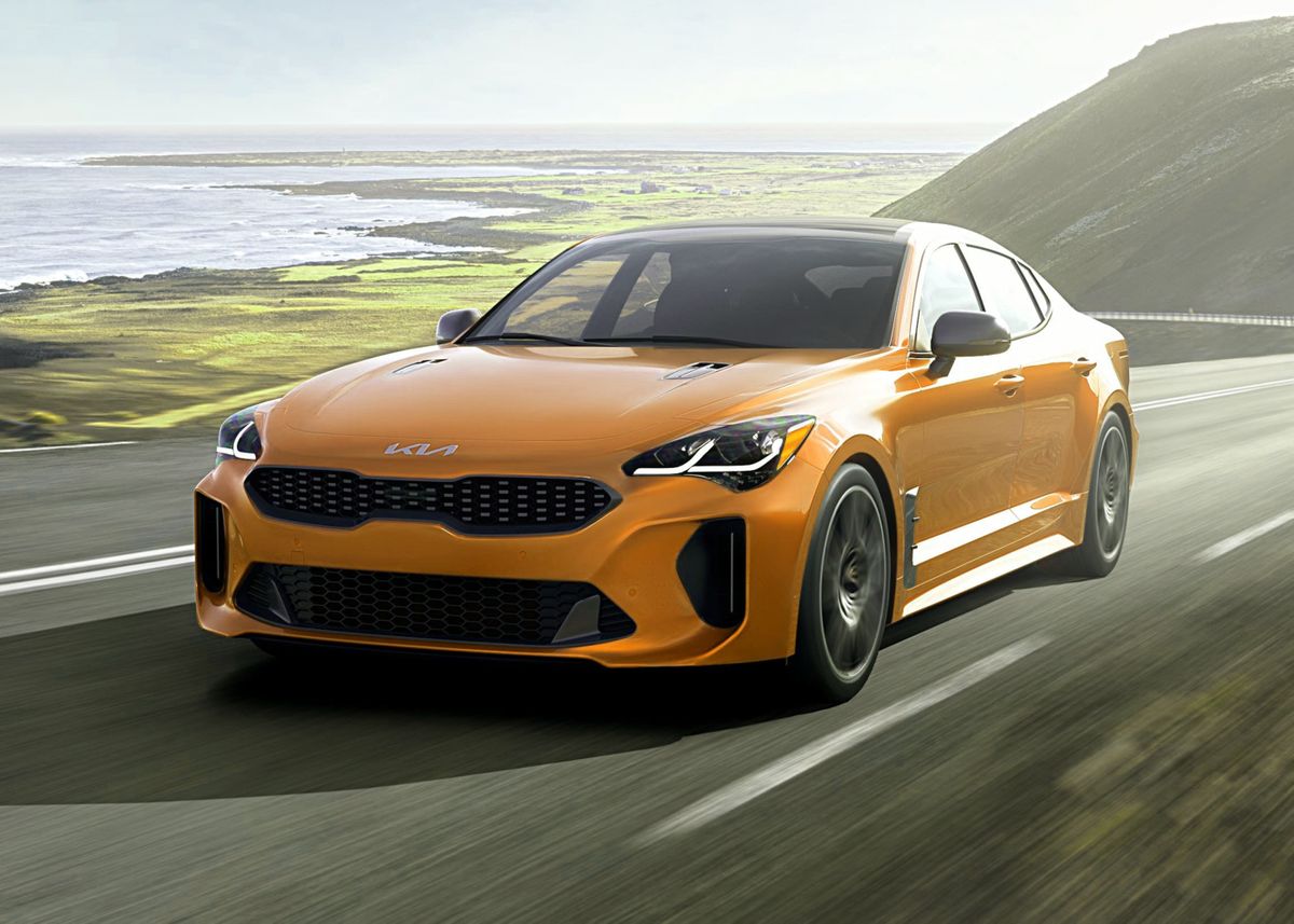 'Kia Stinger GT' Poster by PosterSuite | Displate