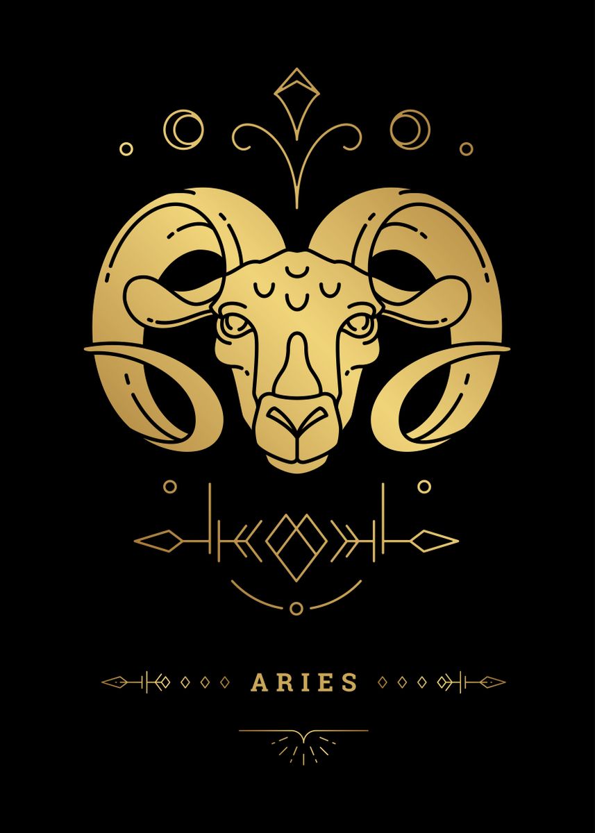 'Aries' Poster by Benny Arlon | Displate