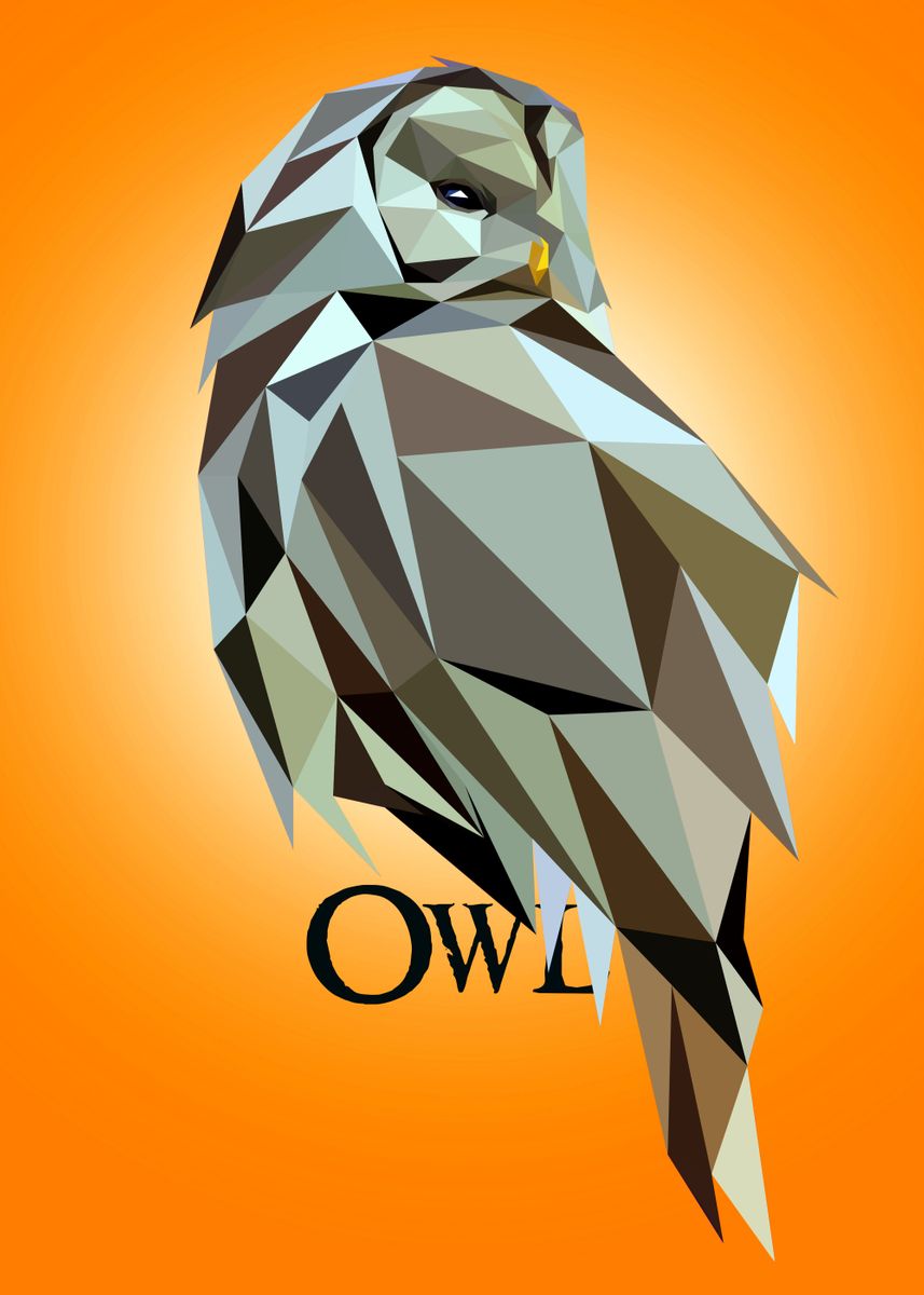 'Owl' Poster by Dare Neil | Displate