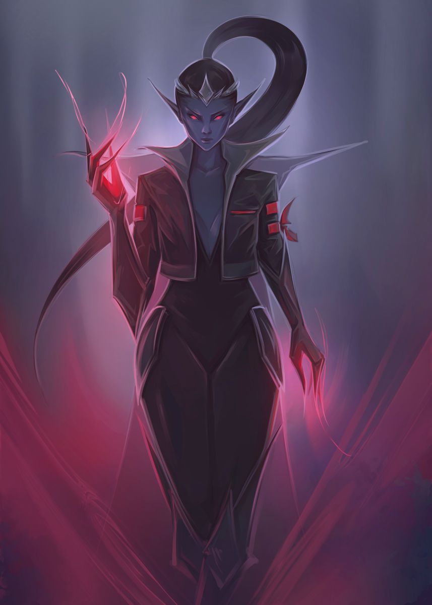'Sunako the Evil Monarch' Poster, picture, metal print, paint by Sonata ...