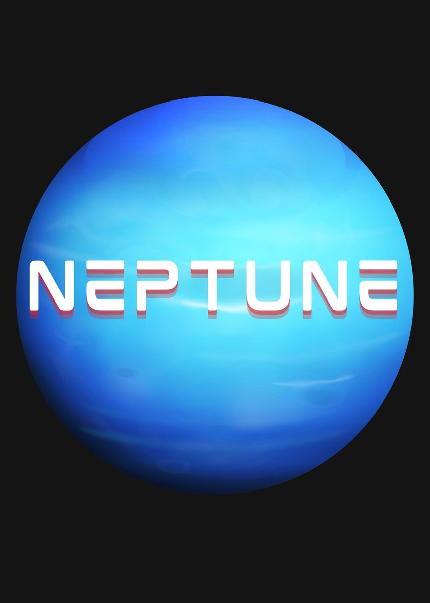 'Neptune' Poster, picture, metal print, paint by James Clarke | Displate