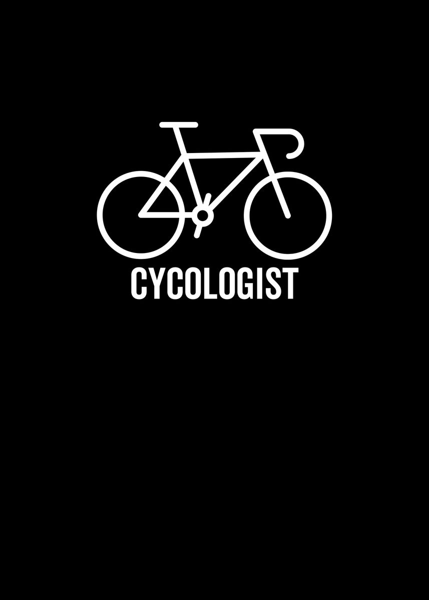 'Cycologist' Poster, picture, metal print, paint by Francois Ringuette ...