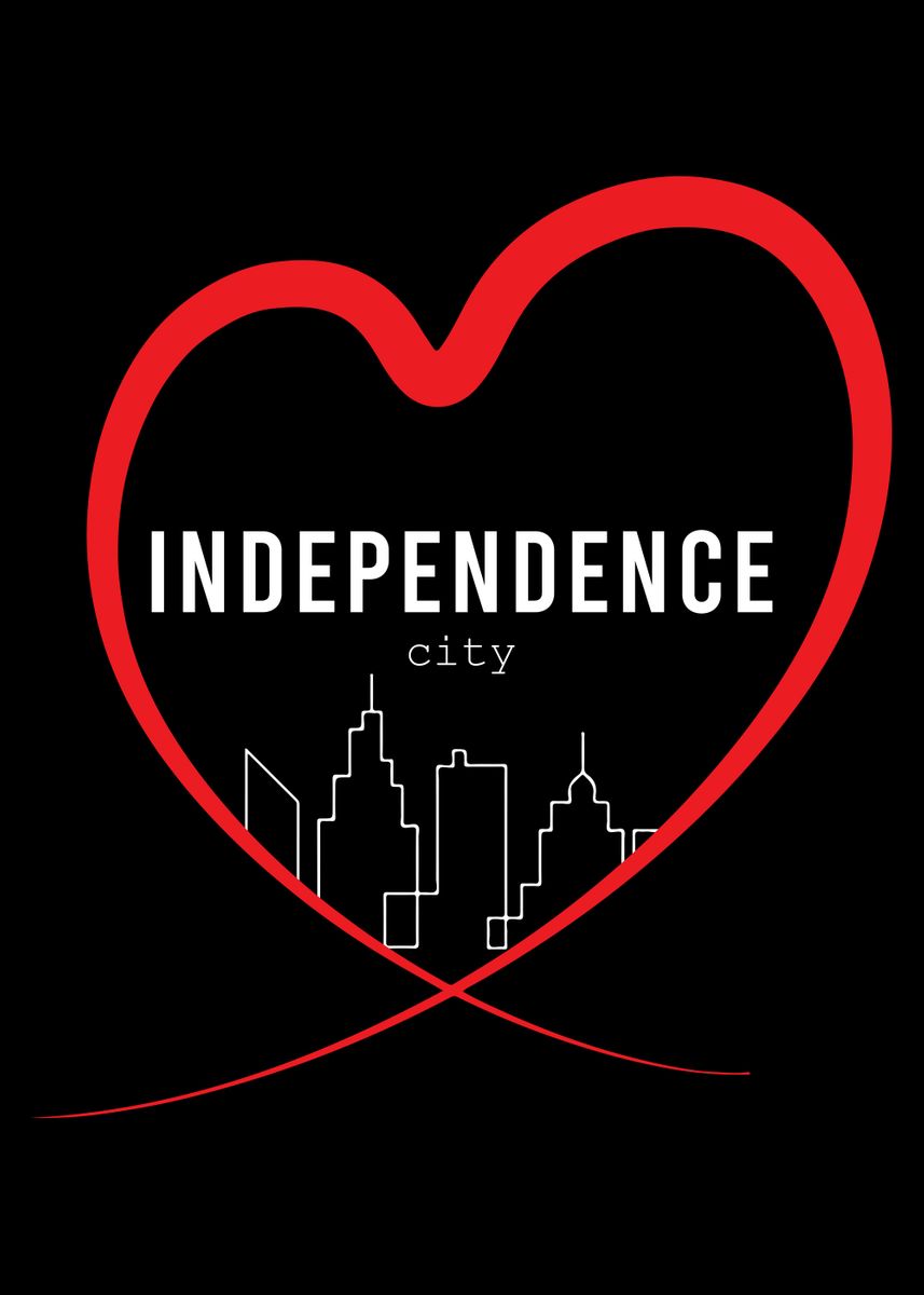 'Independence' Poster, picture, metal print, paint by berry nguyen ...