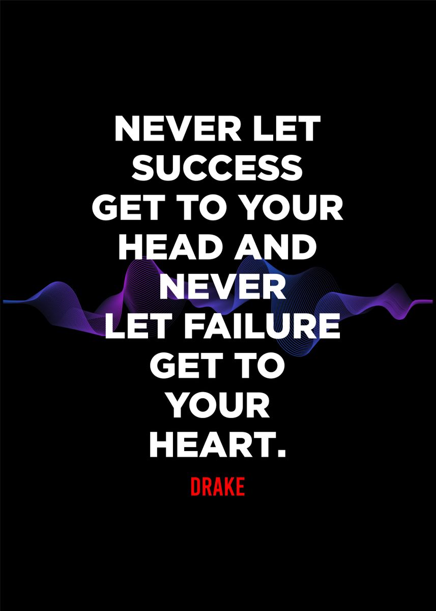 'motivational music quotes' Poster, picture, metal print, paint by ...