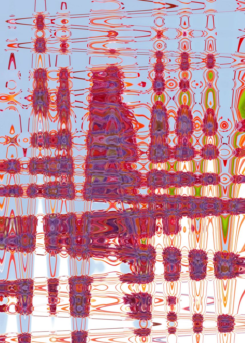 'Abstract Patterns' Poster, picture, metal print, paint by Marietjie Du ...