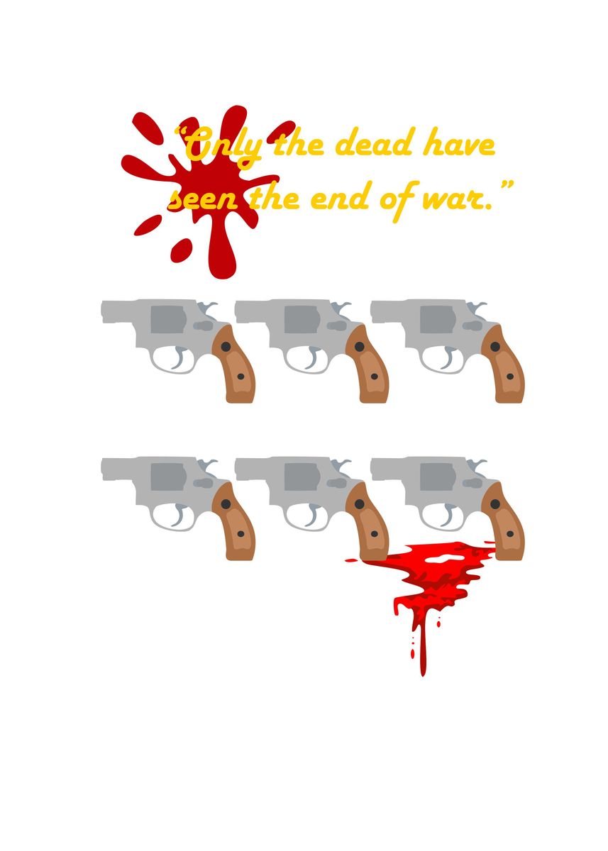 'FIREARMS ' Poster, picture, metal print, paint by LuckStory | Displate