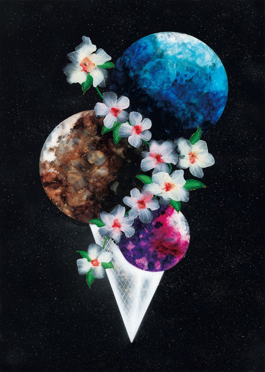 'Before It Melts' Poster, picture, metal print, paint by Lucas Lu Art ...