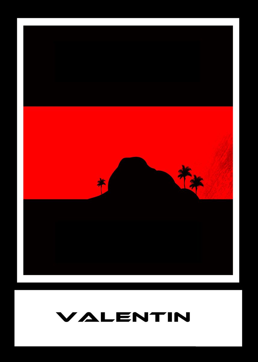 'Valentin no 27' Poster, picture, metal print, paint by Porfirio ...