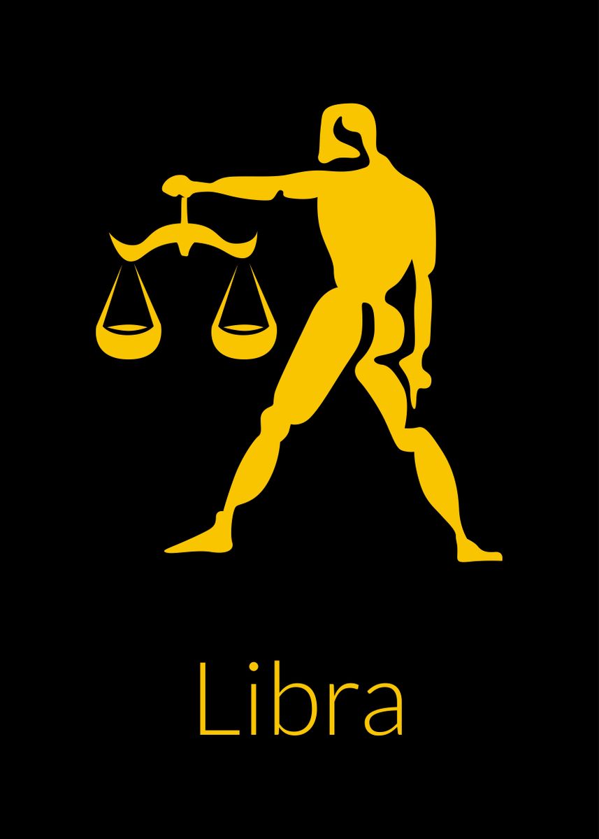 'Libra' Poster, picture, metal print, paint by Jobs Riyan | Displate