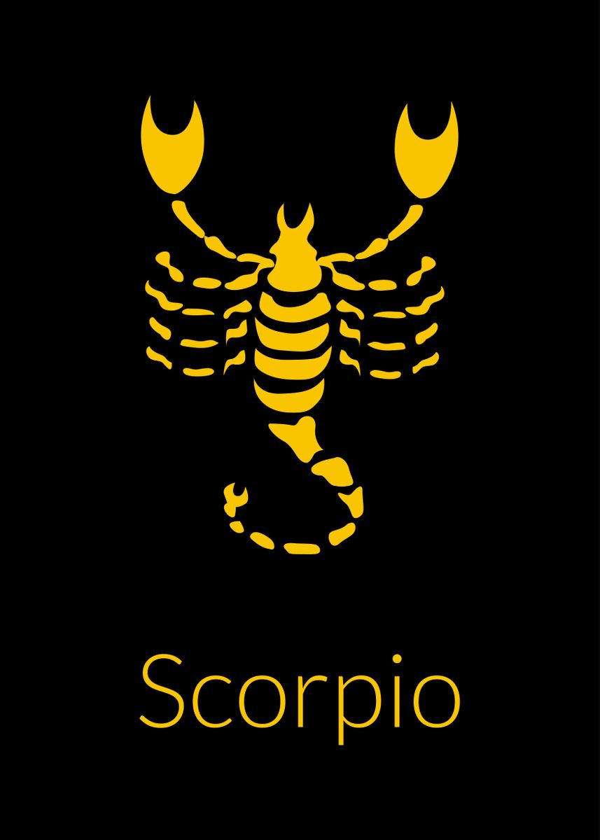 'Scorpio' Poster by Jobs Riyan | Displate