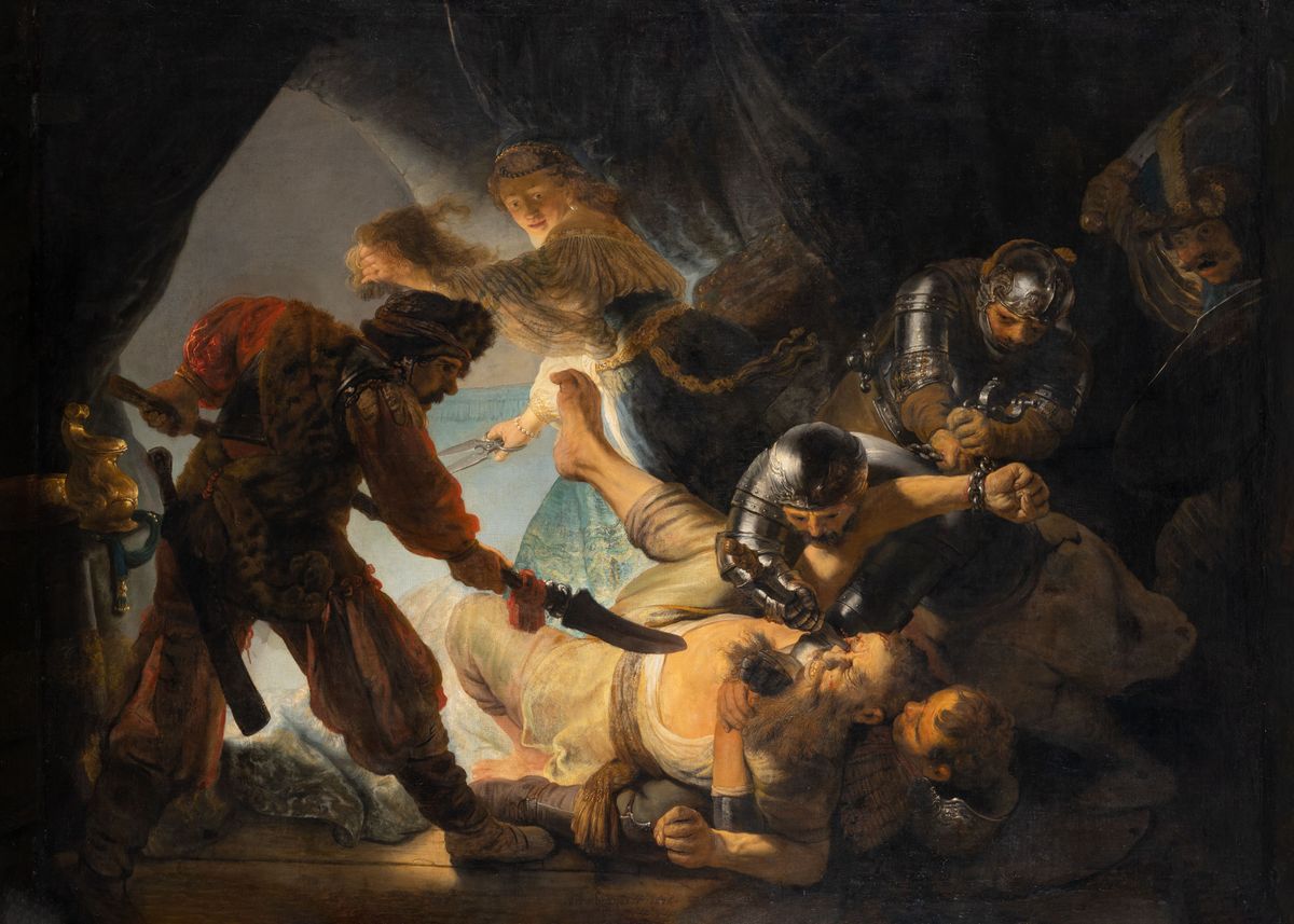 'Blinding Samson' Poster by tony4urban | Displate