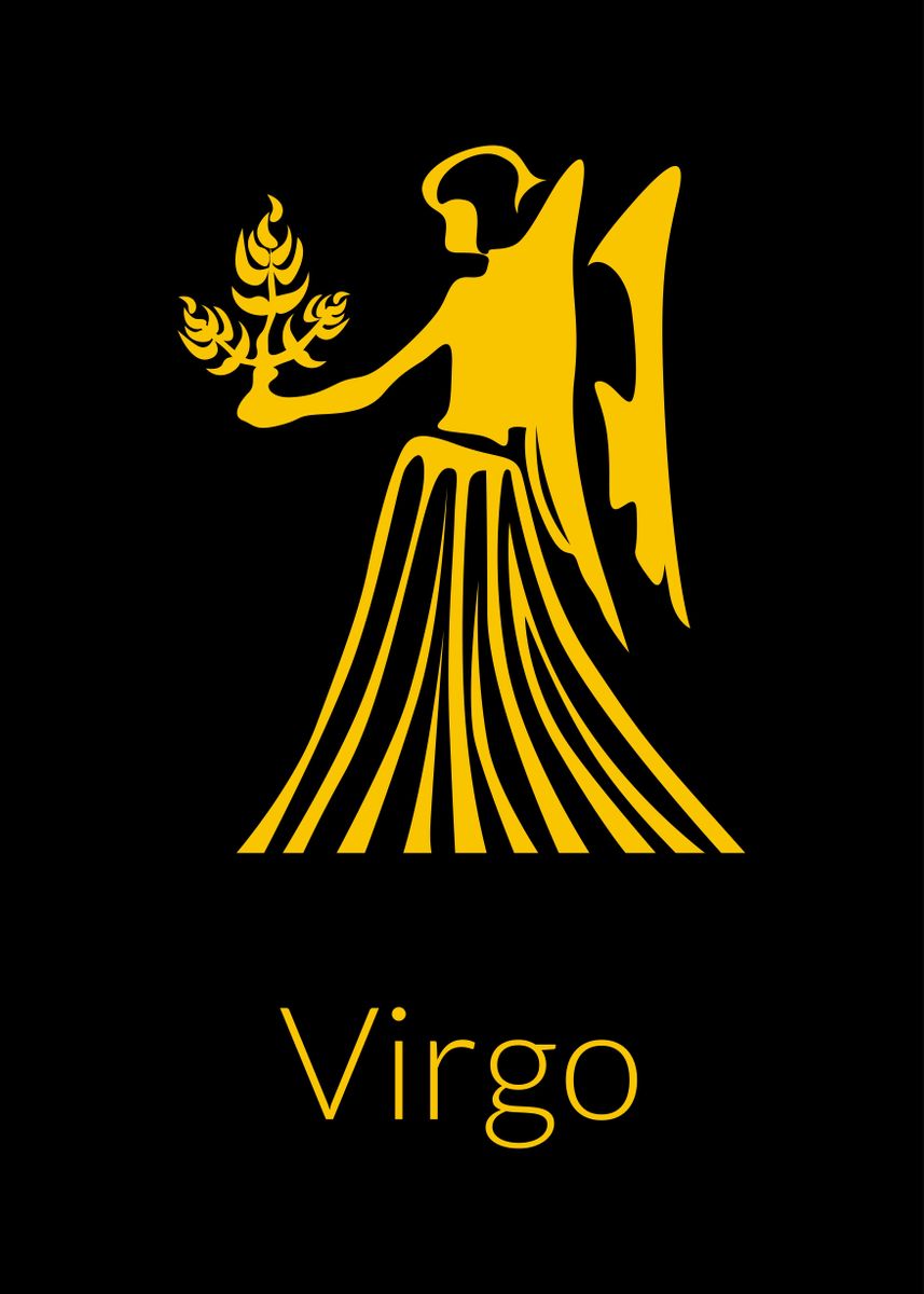 'Virgo' Poster, picture, metal print, paint by Jobs Riyan | Displate