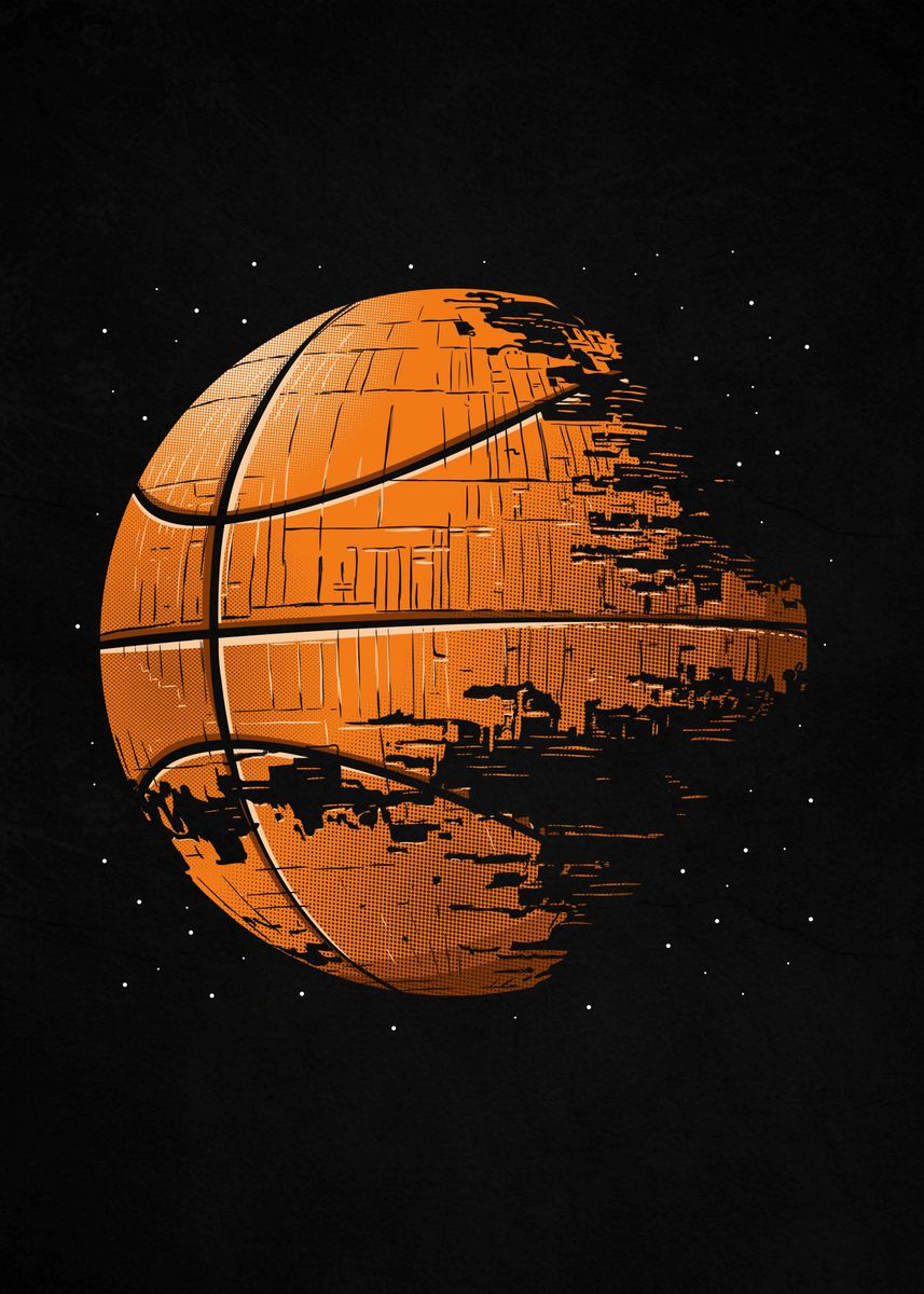 'Ball of death' Poster, picture, metal print, paint by Olivier Delmas ...