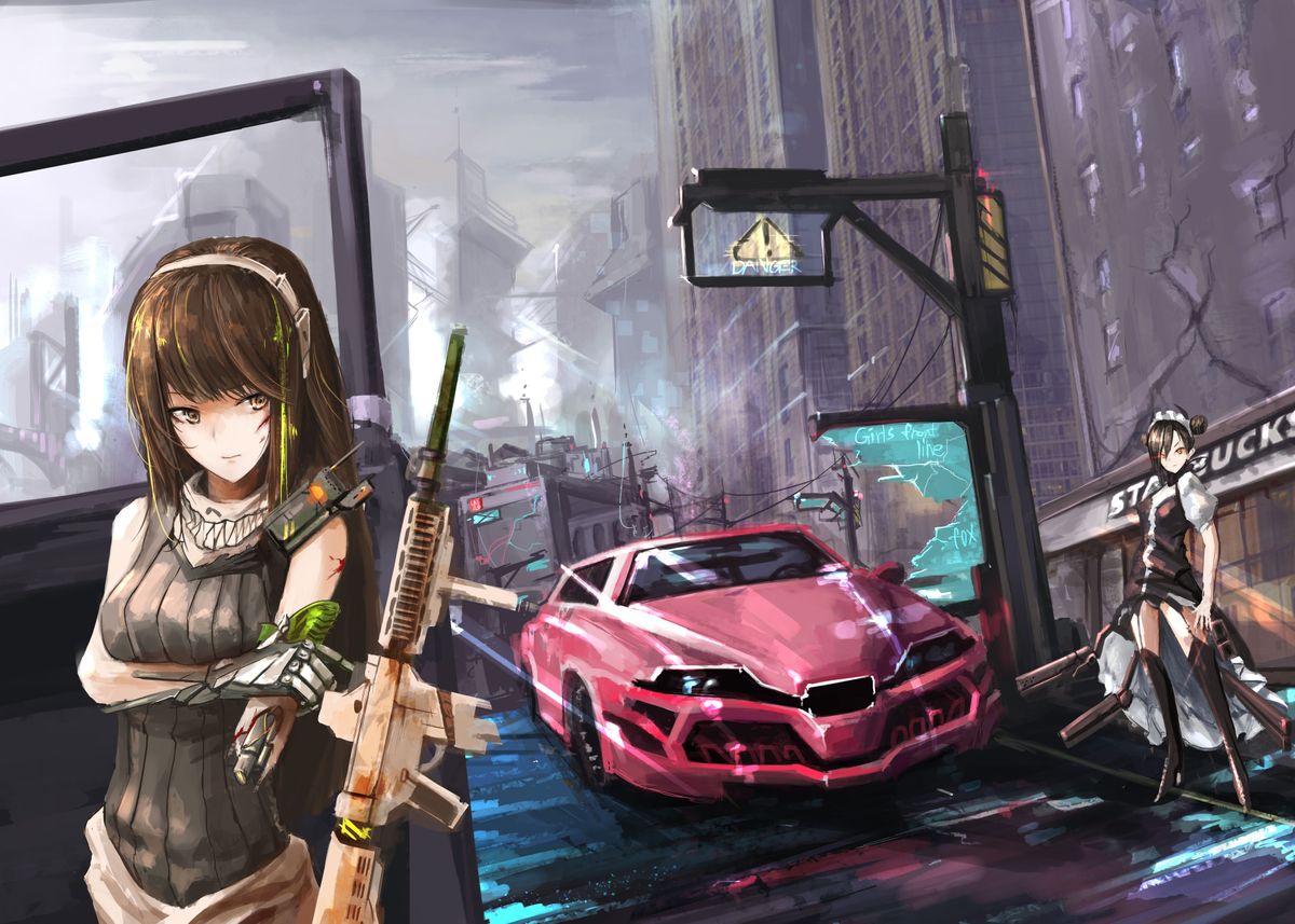 'Girls Frontline' Poster by The Lord | Displate