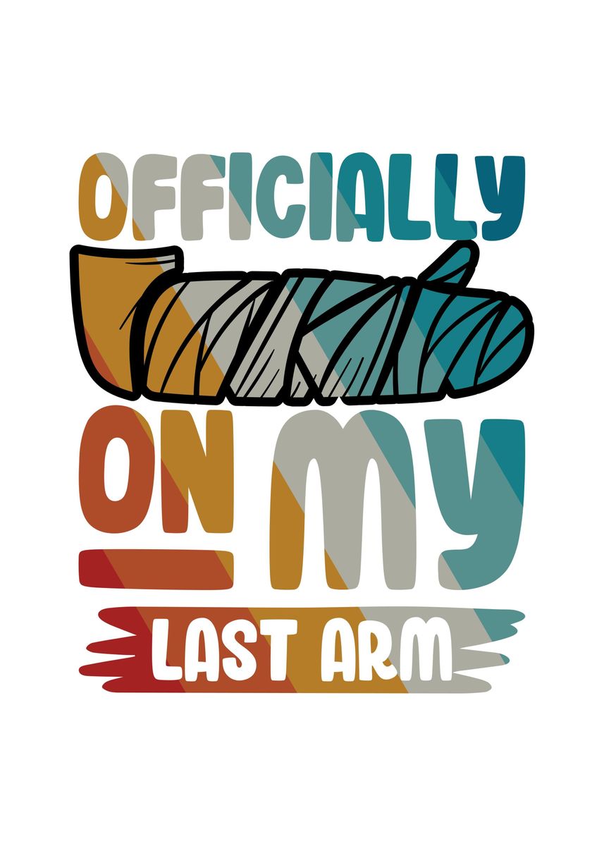 'Broken Arm' Poster, picture, metal print, paint by Sebastian Wünsche ...