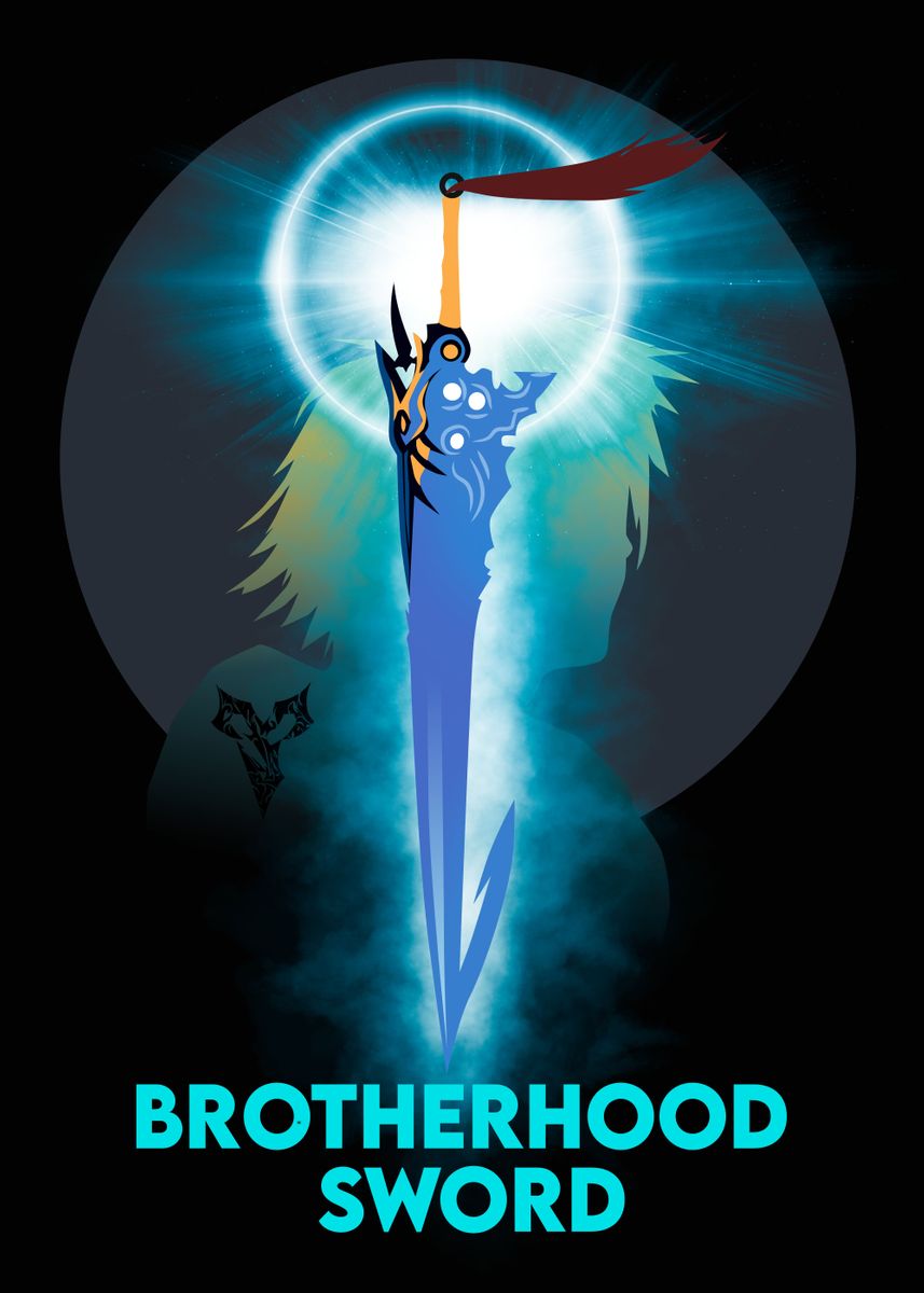 'brotherhood sword' Poster, picture, metal print, paint by best art ...