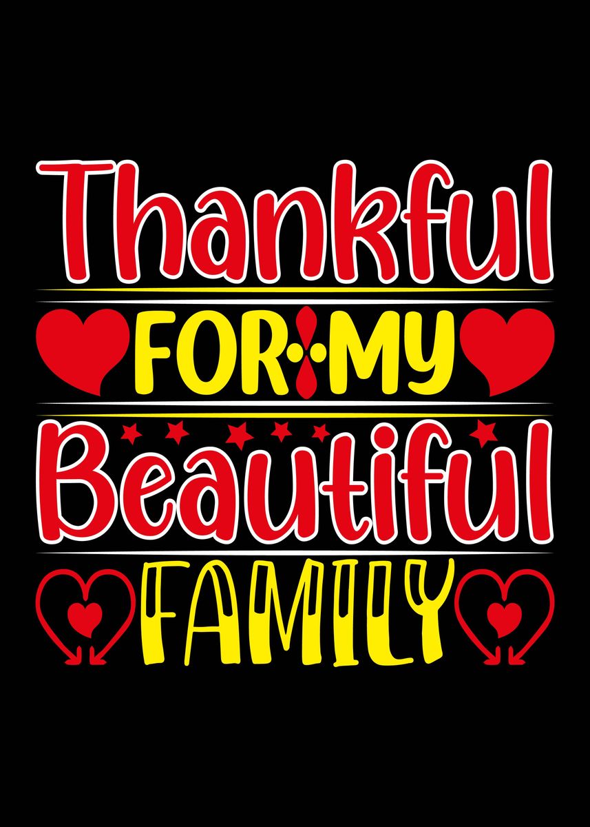 'family quotes' Poster by UNIKORN | Displate