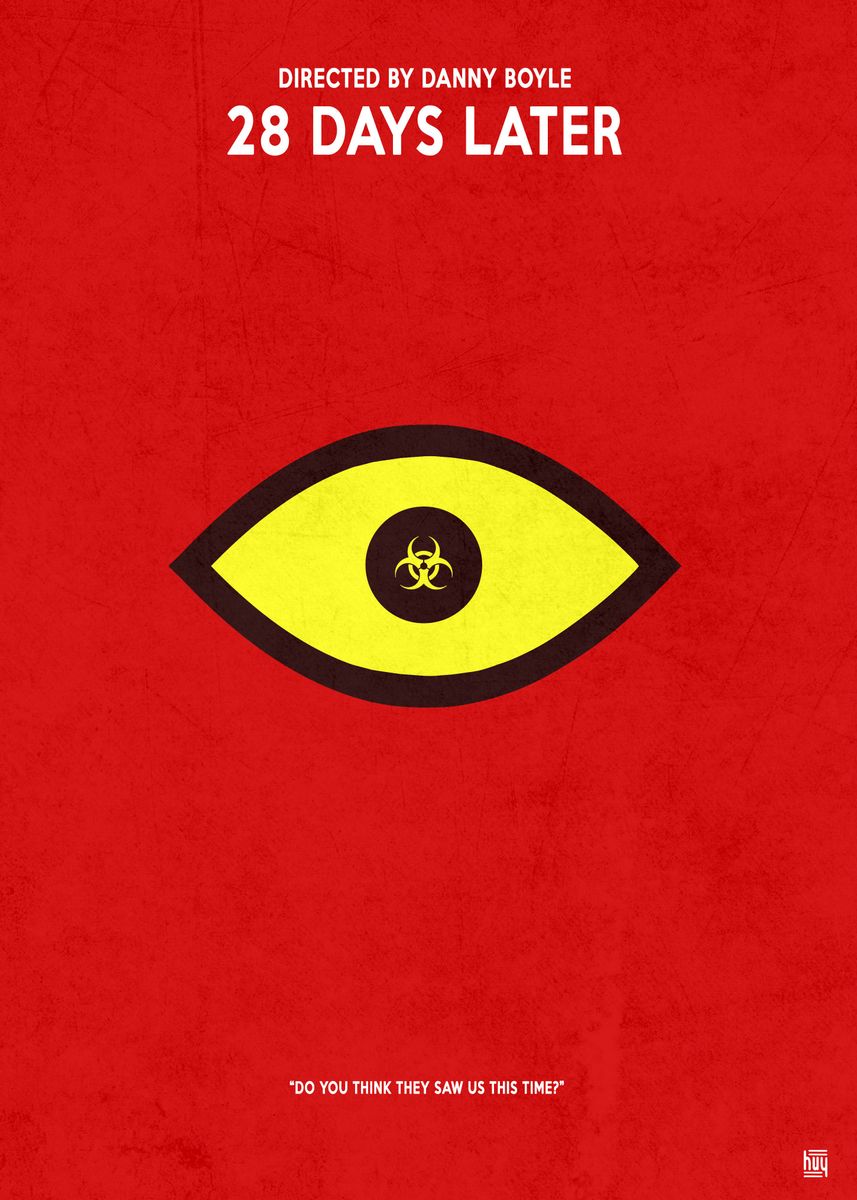 '28 Days Later' Poster, picture, metal print, paint by 8UY Design ...