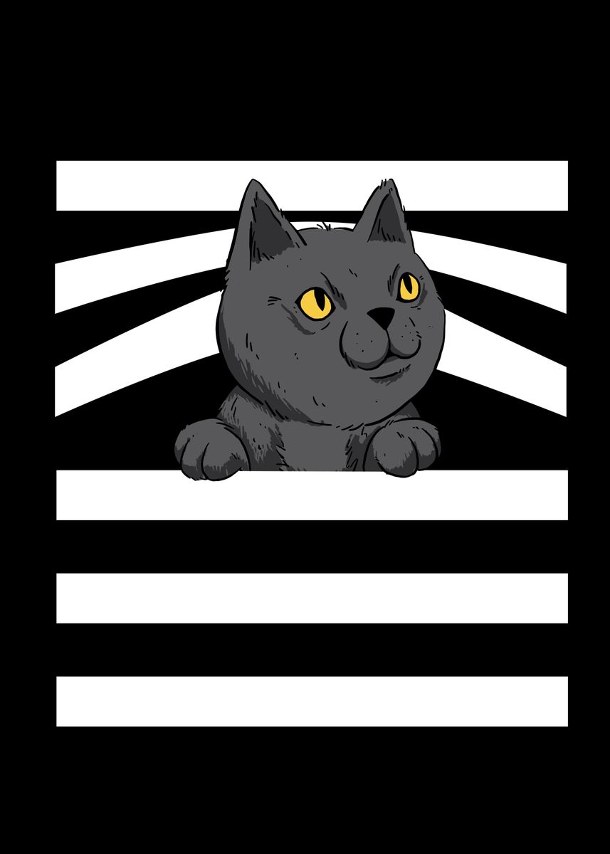 'Kitten Cat Animal Rights' Poster by JTGDesign | Displate