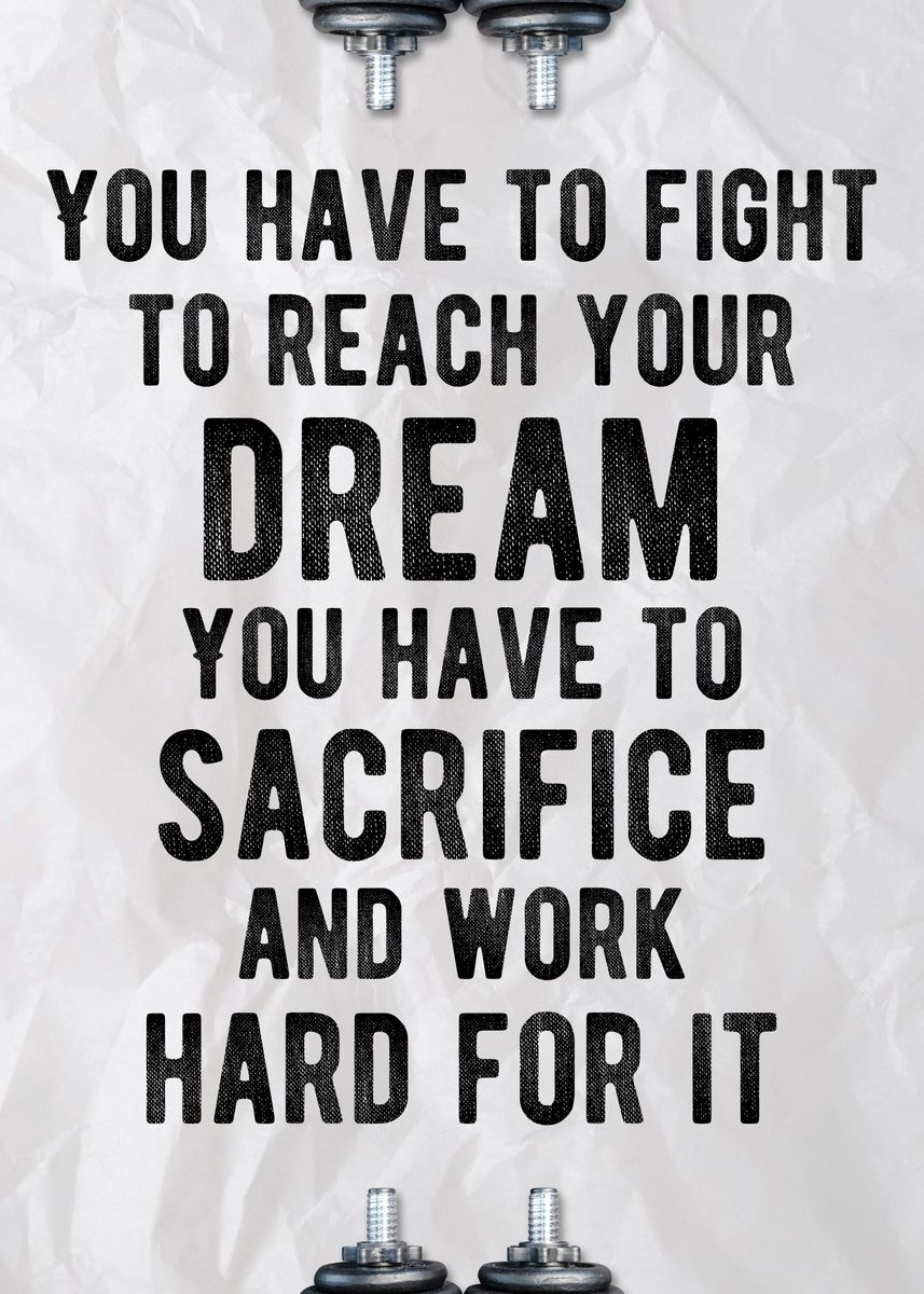 'Reach Your Dream' Poster, picture, metal print, paint by Colorize ...