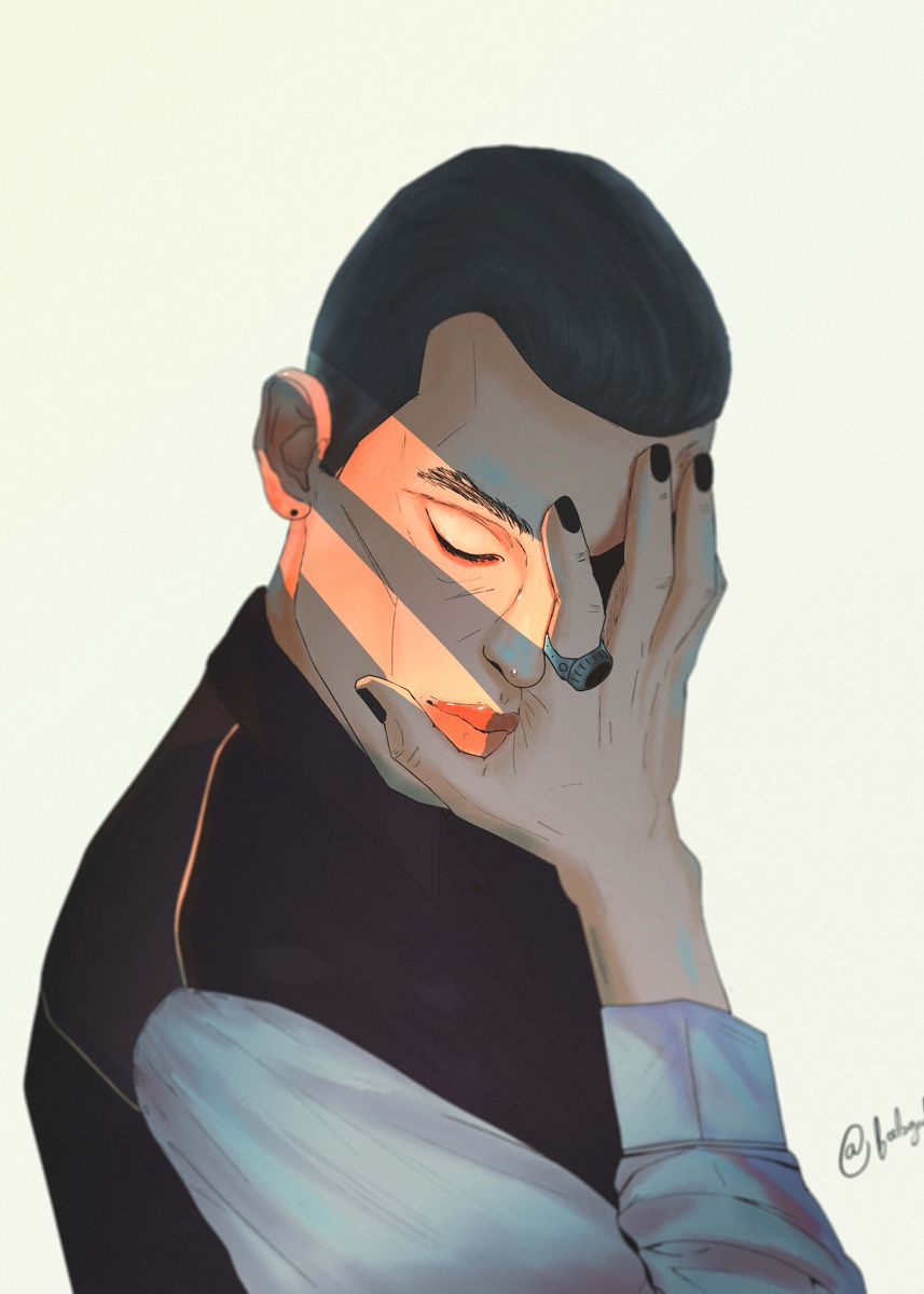 'Shameless' Poster, picture, metal print, paint by Feelsgoodart | Displate