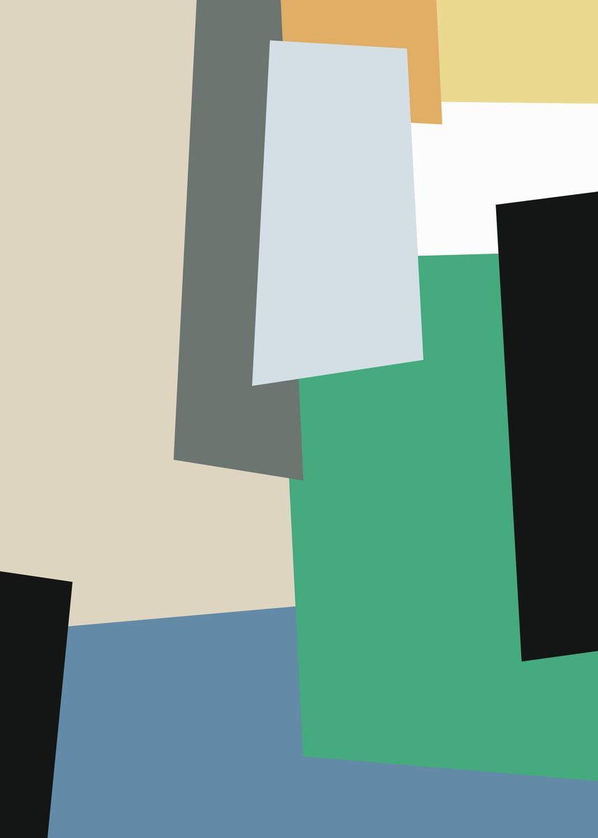 'Patchy' Poster by Jakub Stepan | Displate