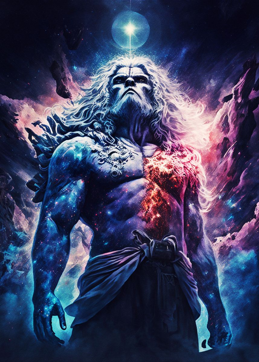 'Ghost Lord of the Cosmos' Poster by Coffee Design | Displate