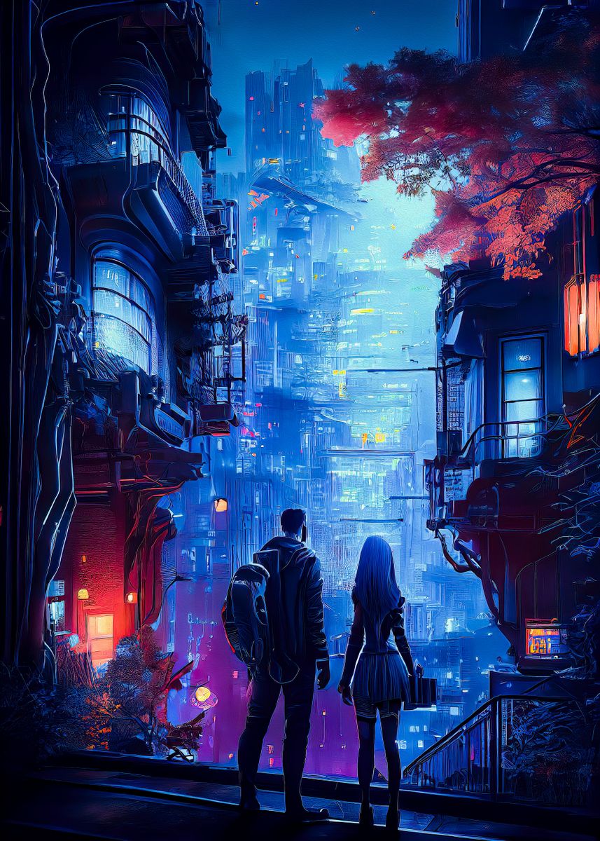 'Off to Work' Poster, picture, metal print, paint by Chris Cupit | Displate