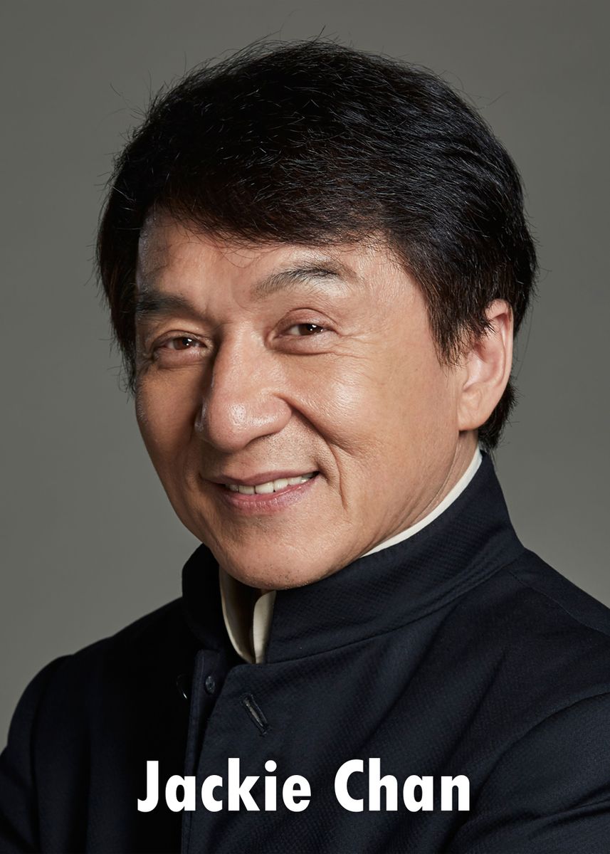 'Jackie Chan' Poster, picture, metal print, paint by Suyu Ayukina ...