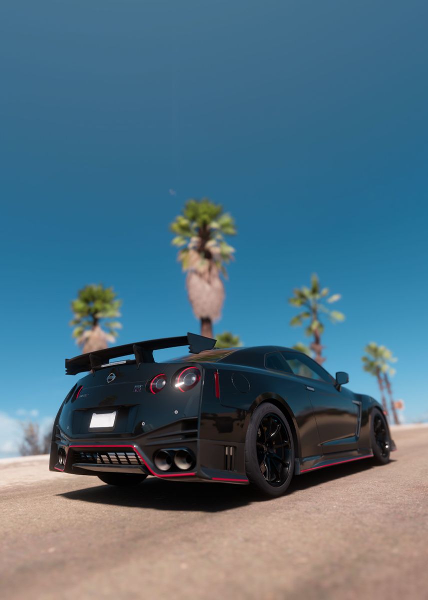 'Nissan GTR R35 ' Poster, picture, metal print, paint by Mateusz ...