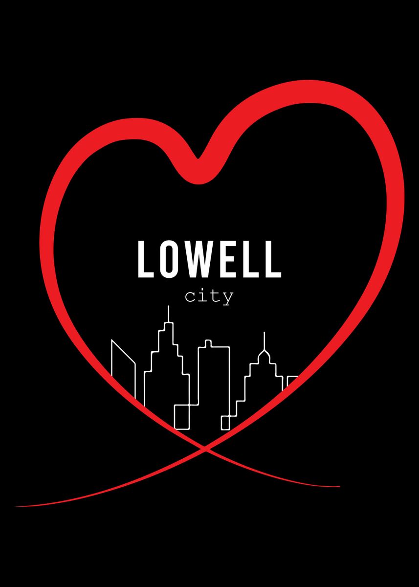 'Lowell' Poster, picture, metal print, paint by berry nguyen | Displate
