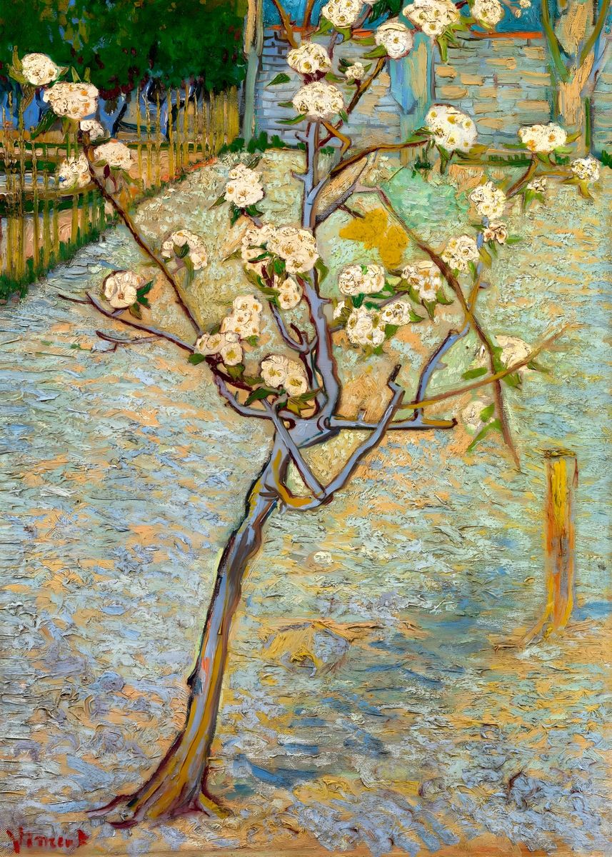 'Van Gogh Small Pear Tree' Poster, picture, metal print, paint by ...