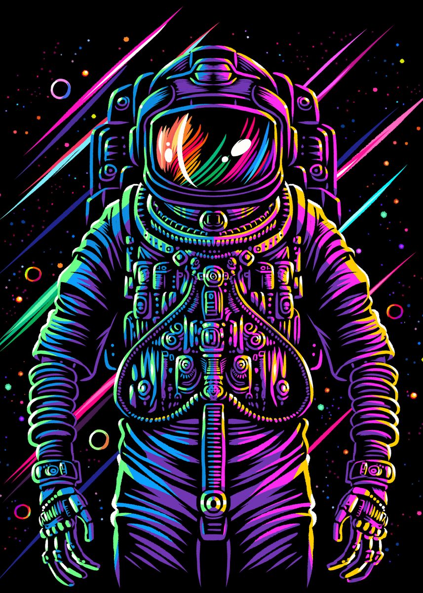 'Time traveler' Poster, picture, metal print, paint by Alberto Perez ...