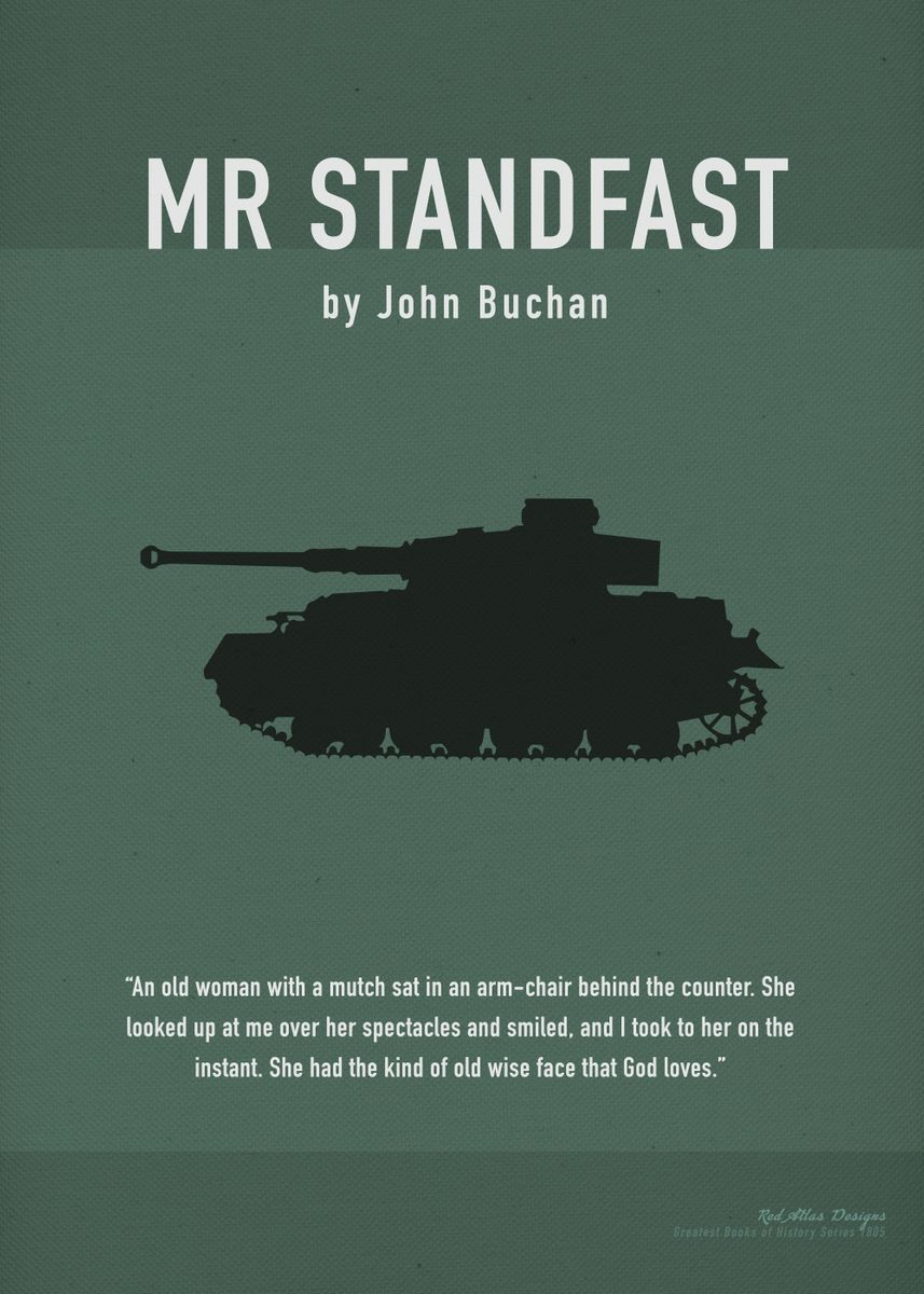 'Mr Standfast John Buchan' Poster, picture, metal print, paint by ...