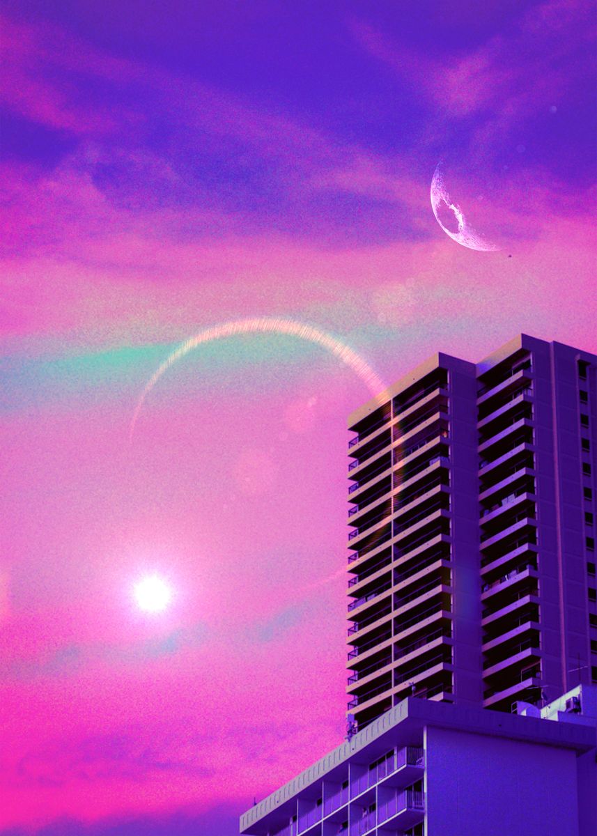 'Splendor City' Poster by Braxxaz | Displate