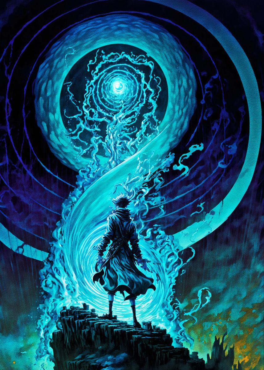 'Magic Power' Poster, picture, metal print, paint by Muh Asdar | Displate