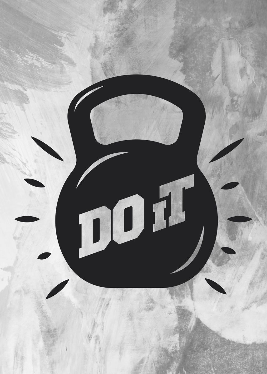 'do it' Poster, picture, metal print, paint by Bestselling Music ...