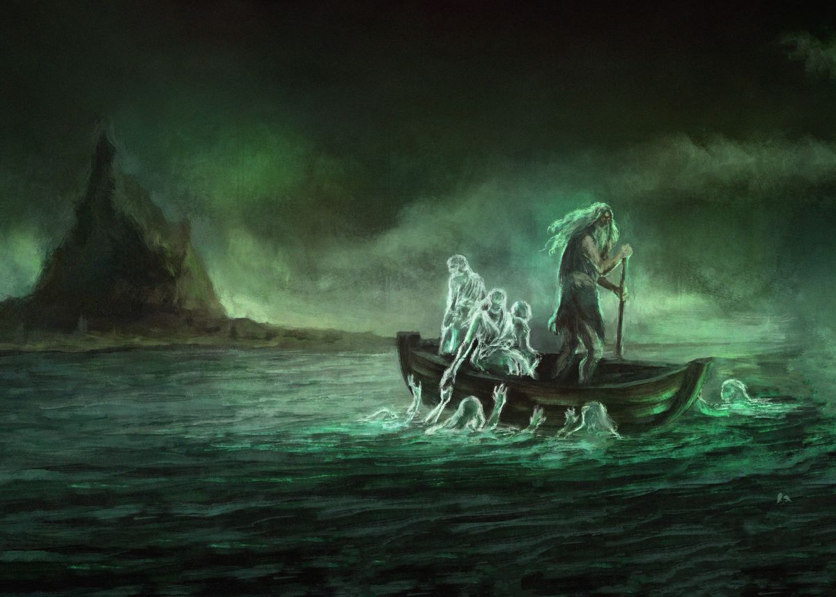 'CARONTE' Poster by Alessia H Valastro | Displate