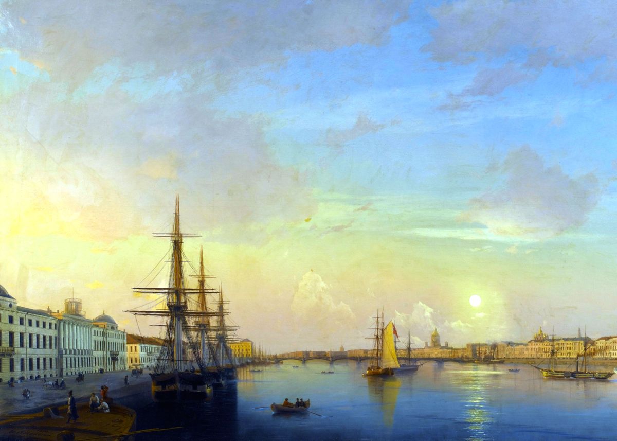 'Galleon on the Docks' Poster by ViktorDesigns | Displate